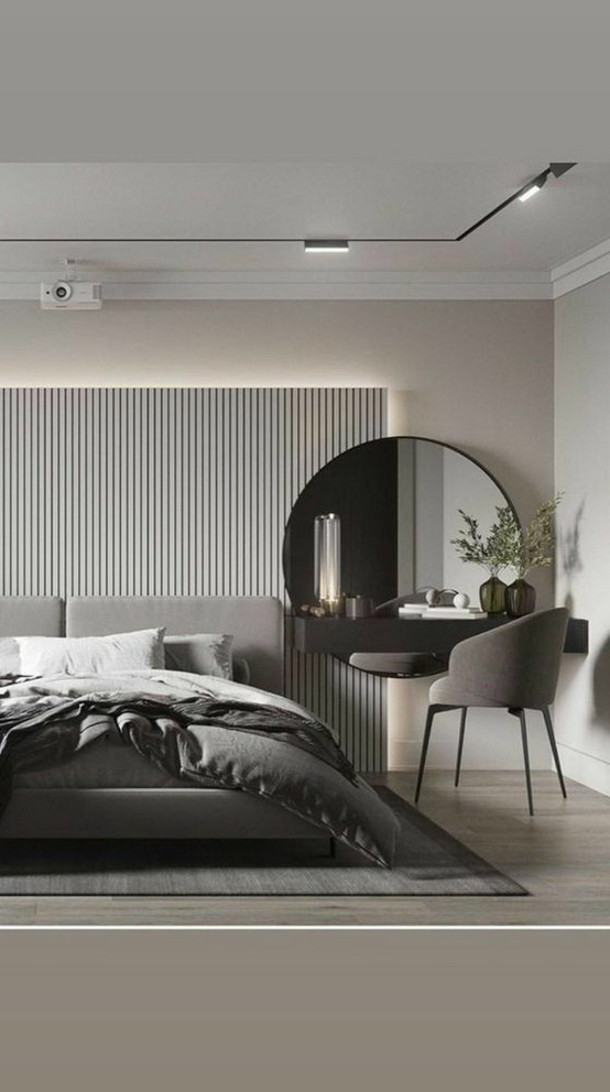Bed and bedroom set - Importa