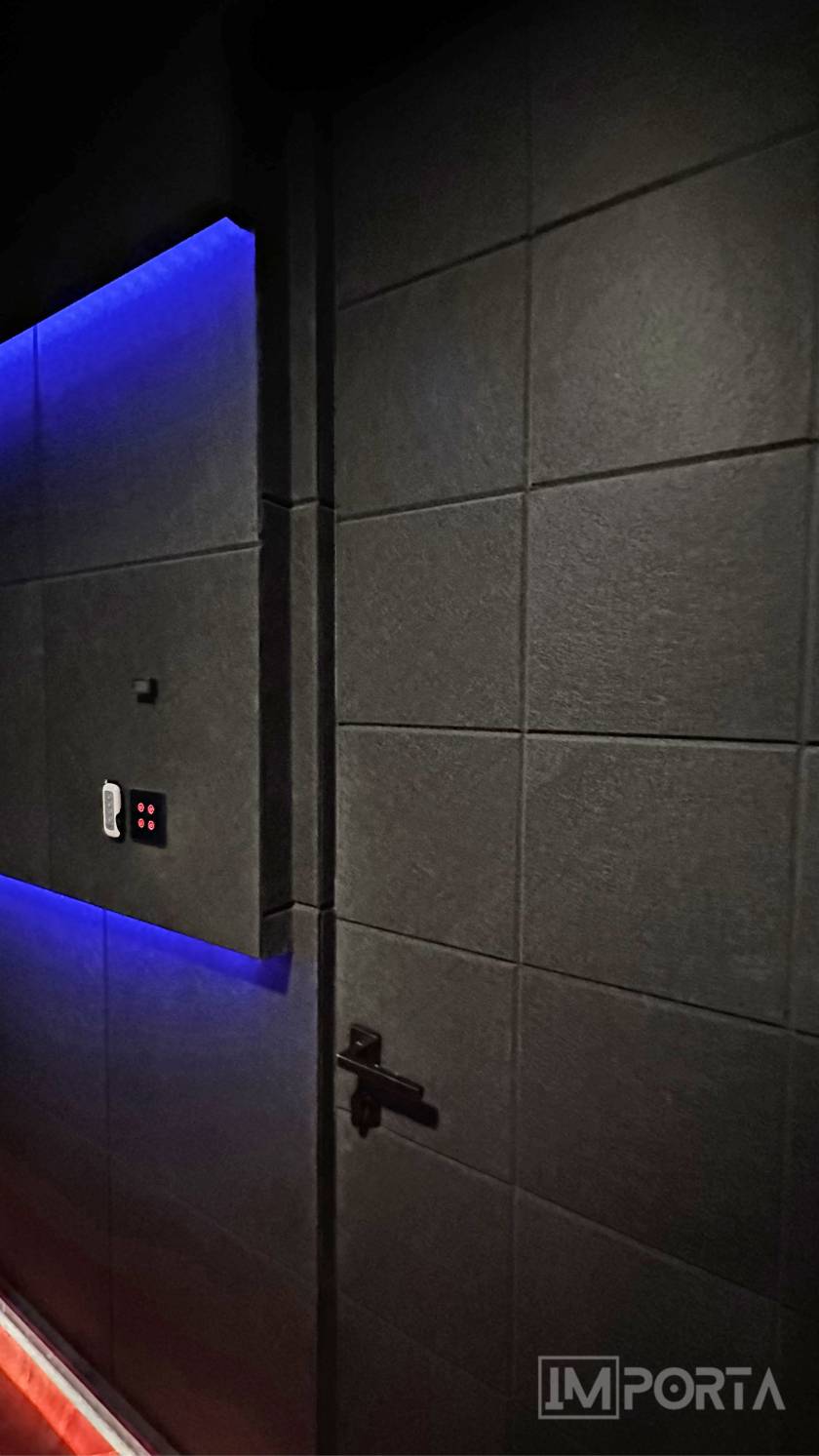 Sound Resistant interior doors for cinema with acoustic panels IMPORTA ...