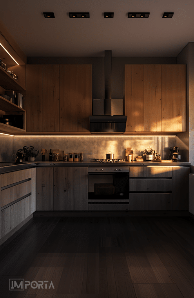 Luxury kitchen with european hardware made and designed in Dubai UAE ...