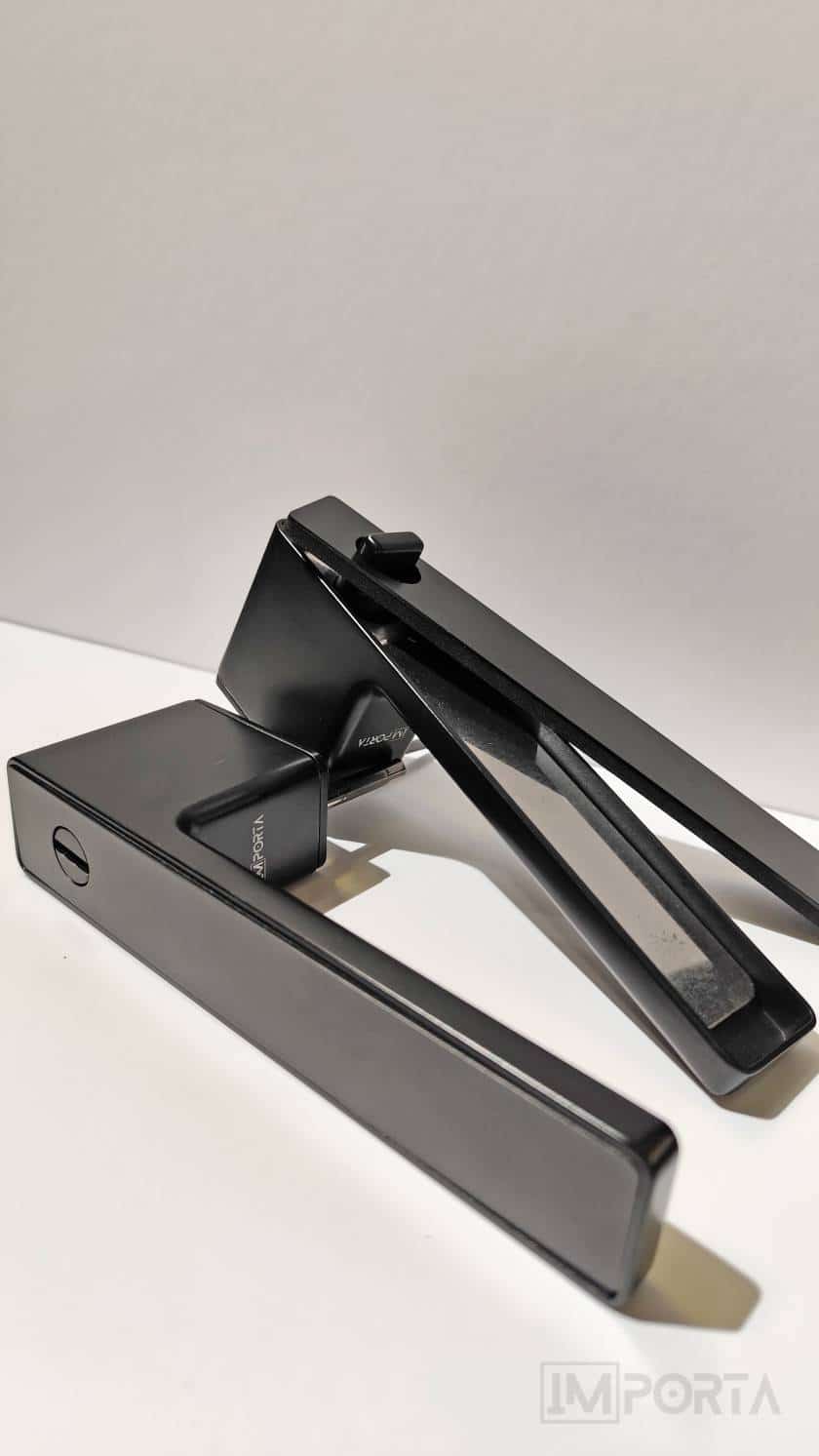 Invisible Door Handles Square Palermo Set with Magnetic Door Lock ...