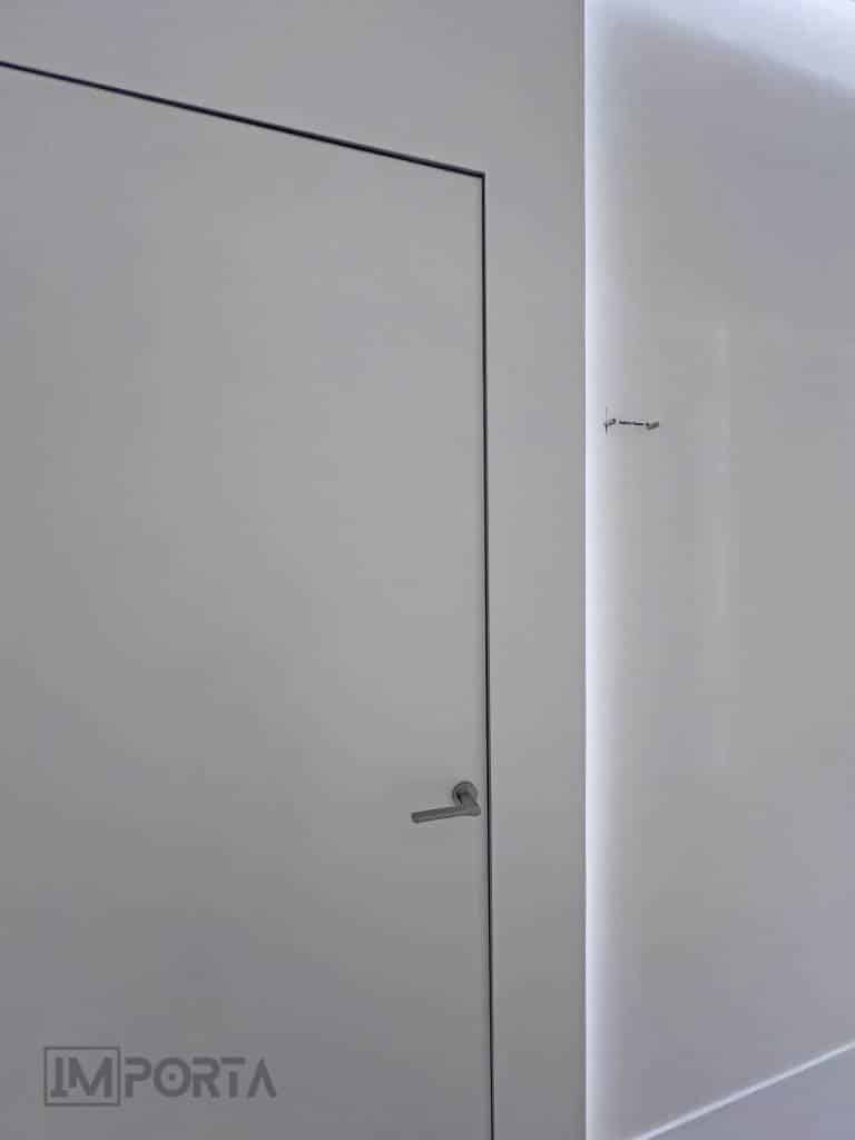 Interior doors with decorative microcement Importa UAE - Importa