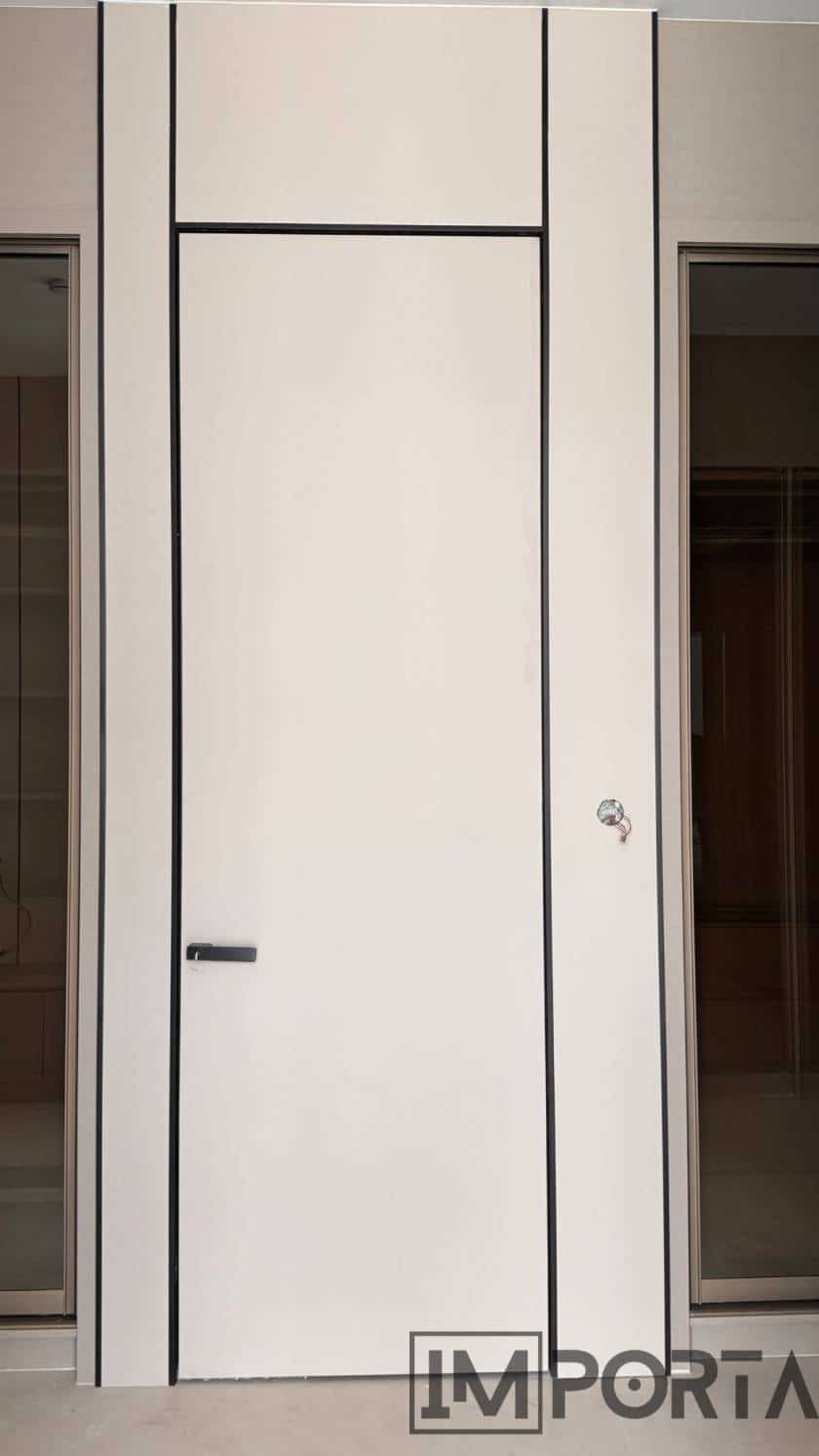 HPL Door with Royal Black Profile | Durable & Hidden Interior Doors ...